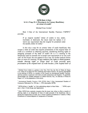 Isp98 Pdf Download - Fill Online, Printable, Fillable, Blank | pdfFiller