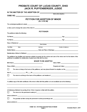 Fillable Online STEP PARENT ADOPTIONS Fax Email Print - pdfFiller