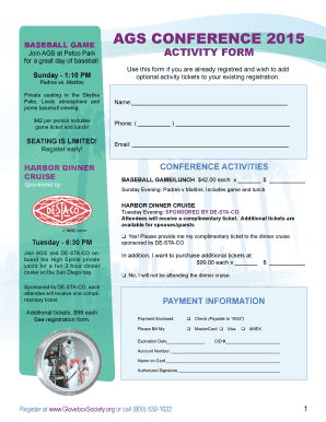 Fillable Online BASEBALL GAME Fax Email Print - pdfFiller