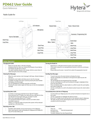 Fillable Online PD User Guide - Hytera Fax Email Print - pdfFiller