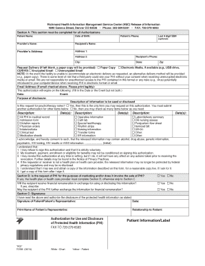 Fillable Online Aurora Medical Center - Medical Release Form - Medical ...