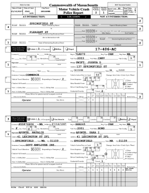 Fillable Online secure crashdocs Police Use Only RMV Document Number ...
