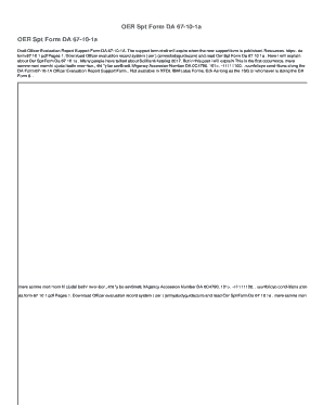 Fillable Online OER Spt Form DA 67-10-1a - t9war.aro-outsourcing.com ...