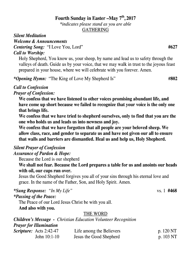 Fillable Online *indicates please stand as you are able Fax Email Print ...