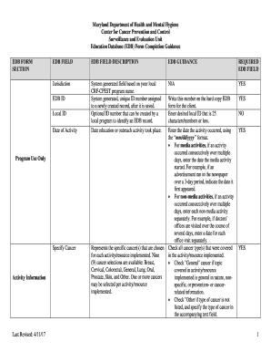 Fillable Online Attachment 2-Education-Database (EDB) Form Completion ...