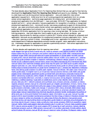 Fillable Online Application Form For Opening New School - pixrm co uk ...