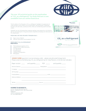 Fillable Online CO2 as a Refrigerant Fax Email Print - pdfFiller