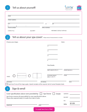 Fillable Online sunstar cover form.indd Fax Email Print - pdfFiller