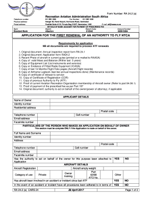 Fillable Online Form Number: RA 24 Fax Email Print - pdfFiller