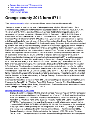 Fillable Online Form 571 L Business Property Statement Manual Ebooks ...