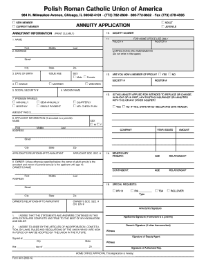 Fillable Online AA1-2000-NJ - Polish Roman Catholic Union of America ...