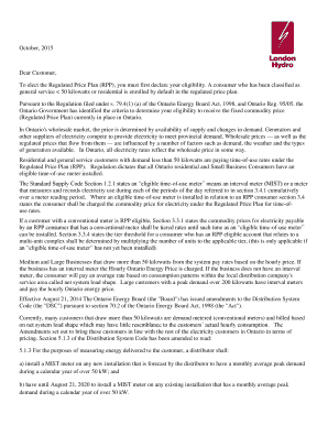 Fillable Online REGULATED PRICE PLAN DECLARATION FORM Fax Email Print ...