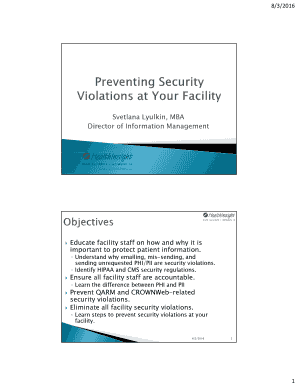 Fillable Online Preventing Security Violations at Your Facility - ESRD ...