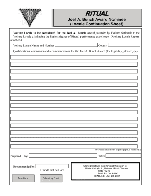 Fillable Online RITUAL - The Forty and Eight Fax Email Print - pdfFiller