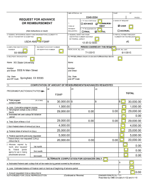 Fillable Online OMB Standard Form 270 - USDA Fax Email Print - pdfFiller