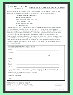 Fillable Online ME044 Electronic Orders Authorization Form 06-30-17 ...