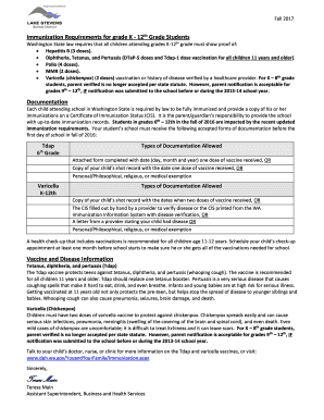 Fillable Online Tdap Varicella Parent Letter. Tdap Varicella Parent ...