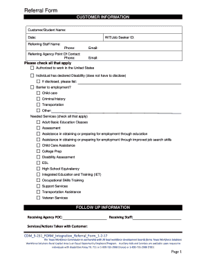 Fillable Online Customer/Student Name: Fax Email Print - pdfFiller