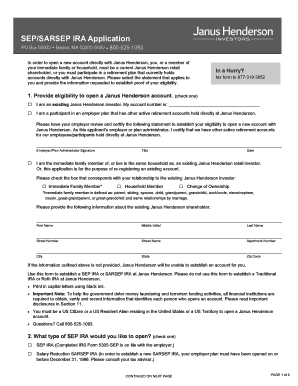 Fillable Online SEP/SARSEP IRA Application - Rackcdn.com Fax Email ...
