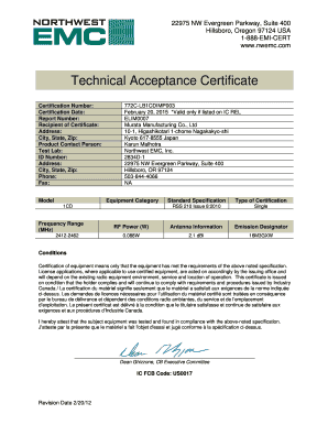 Fillable Online Certification Number: Fax Email Print - pdfFiller