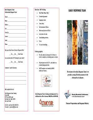 Fillable Online Overview - ERT Training Fax Email Print - pdfFiller