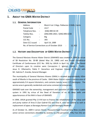 Gma Water District Online Payment - Fill Online, Printable, Fillable ...