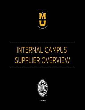 Fillable Online INTERNAL CAMPUS Fax Email Print - pdfFiller