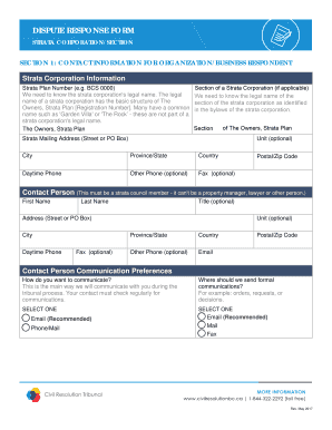Fillable Online STRATA CORPORATION/SECTION Fax Email Print - pdfFiller