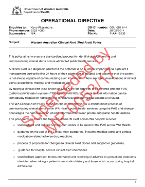 Fillable Online Enquiries to: Kerry Fitzsimons Fax Email Print - pdfFiller