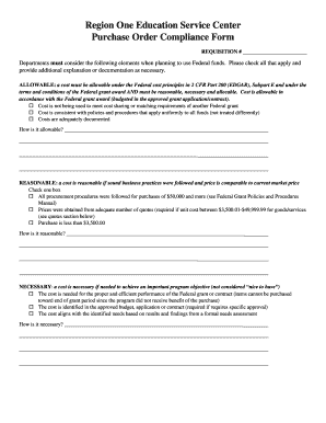 Fillable Online PO Compliance Form. EDGAR Checklists Revised 01-14-16 ...