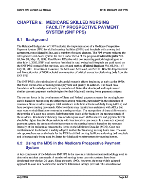 Fillable Online MDS 3.0 Resident Assessment Manual Chapter 6. MDS 3.0 ...