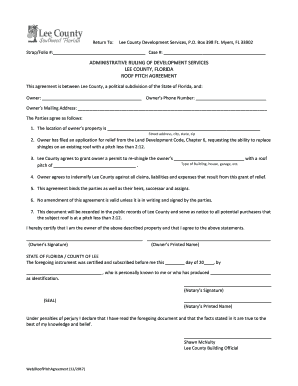 Fillable Online Lee County Development Services, P Fax Email Print ...