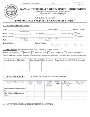 Fillable Online PE Comity 01 Fax Email Print - pdfFiller