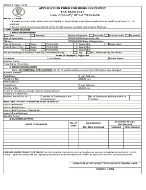 Fillable Online ANNEX 1 (Page 1 of 2) Fax Email Print - pdfFiller