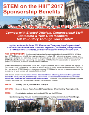 Fillable Online Join the Exhibit Sign-up Today Fax Email Print - pdfFiller