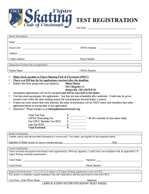 Fillable Online Test Date: Fax Email Print - pdfFiller