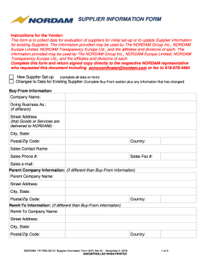 Fillable Online Instructions for the Vendor: Fax Email Print - pdfFiller