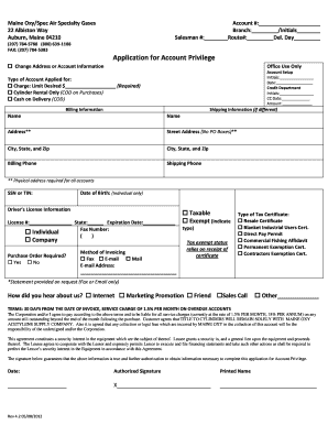 Fillable Online Maine Oxy/Spec Air Specialty Gases Fax Email Print ...