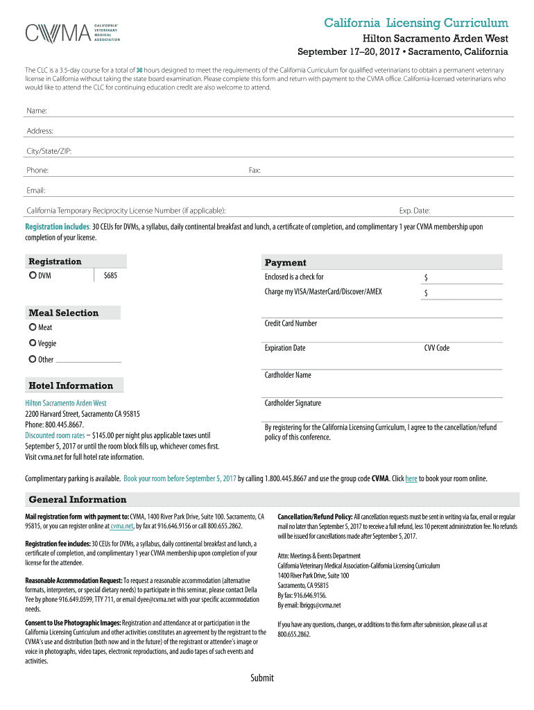 Fillable Online California Licensing Curriculum Fax Email Print - pdfFiller