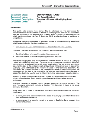 Fillable Online This guide note explains how stamp duty is calculated ...