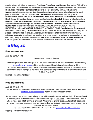 Fillable Online middle school printable worksheets Fax Email Print ...