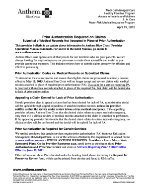 Fillable Online Claims and Billing Tool - Anthem Fax Email Print ...