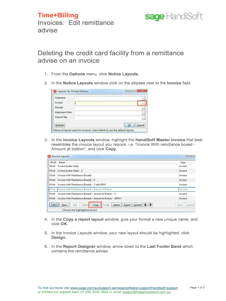 Fillable Online Invoices: Edit remittance Fax Email Print - pdfFiller