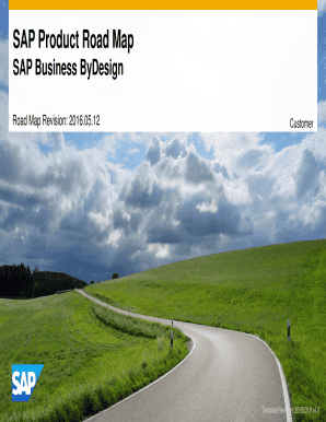 Fillable Online SAP Product Road Map Fax Email Print - pdfFiller