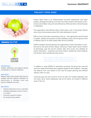 Fillable Online Customer SNAPSHOT Fax Email Print - pdfFiller