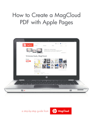 Fillable Online How to Create a MagCloud Fax Email Print - pdfFiller