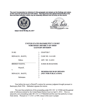 Fillable Online The court incorporates by reference in this paragraph ...