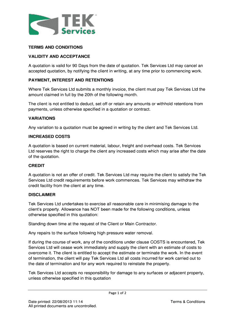 Fillable Online VALIDITY AND ACCEPTANCE Fax Email Print - pdfFiller