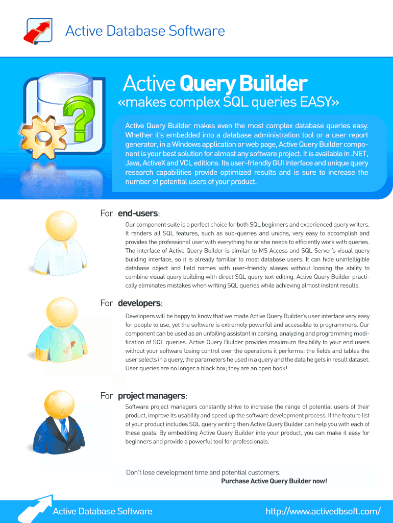 Fillable Online Active Database Software Fax Email Print - pdfFiller