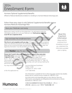 Fillable Online 2014 OSB Enrollment Form - Sample.pdf Fax Email Print ...